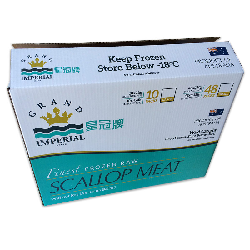 10kg fish fillet cartons for frozen seafood