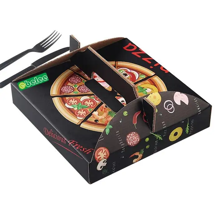 Off set printing frozen pizza box