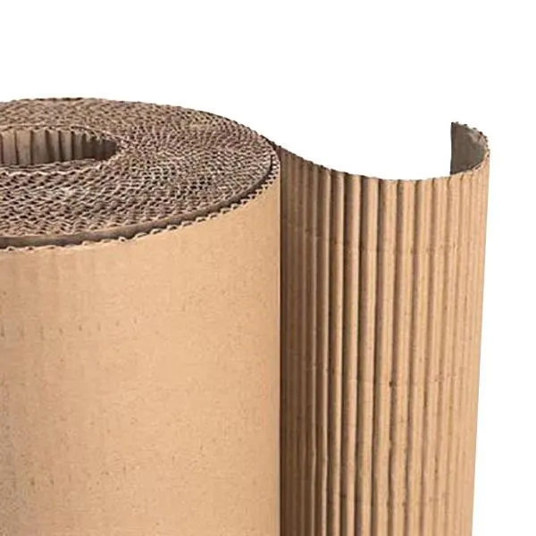 Fluting rolls for furniture packages soft paper sheets