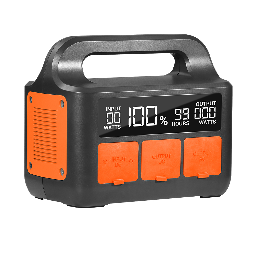 HEHUI Portable Solar Power Station 300W Battery Power Bank Generator