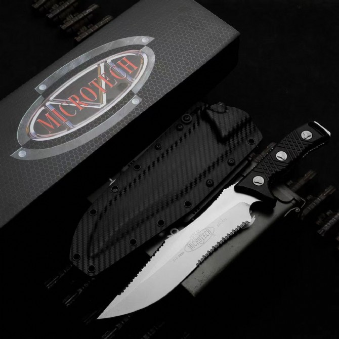 Microtech 4styles Black Donut UTX-70 knives AUTO OTF Knife 3.34" 440C ...