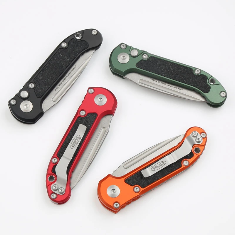 Microtech 4styles Black Donut UTX-70 knives AUTO OTF Knife 3.34" 440C ...