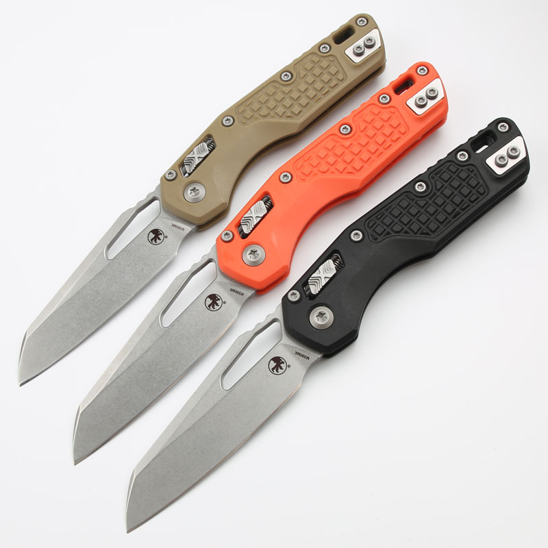 Microtech 4styles Black Donut UTX-70 knives AUTO OTF Knife 3.34" 440C ...