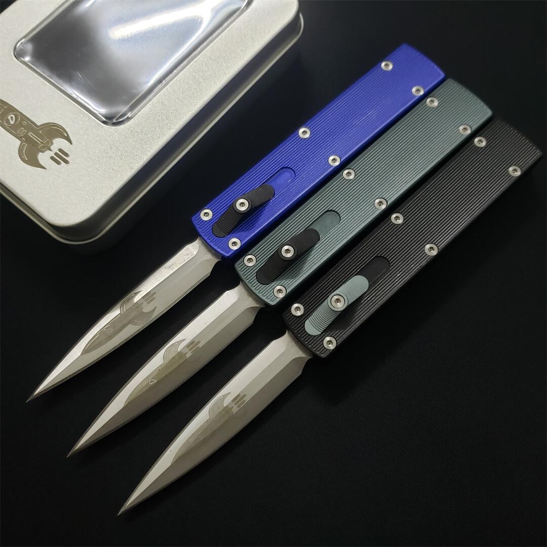 Microtech 4styles Black Donut UTX-70 knives AUTO OTF Knife 3.34" 440C ...