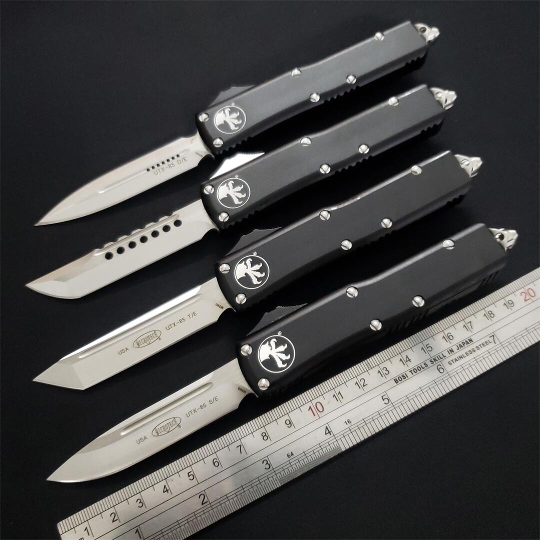 Microtech 4styles Black Donut UTX-70 knives AUTO OTF Knife 3.34" 440C ...