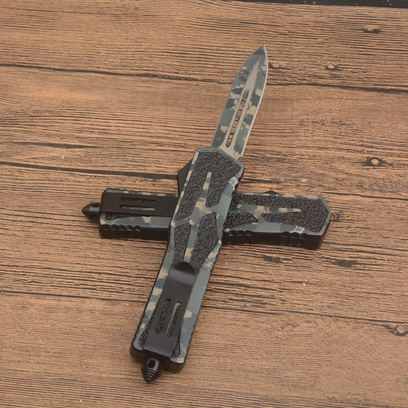 Microtech Scarab 3D Knives OTF AUTO Knife 3.54" 440C Serrated Blade ...