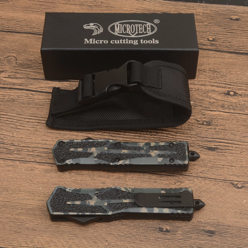 Microtech Scarab 3D Knives OTF AUTO Knife 3.54" 440C Serrated Blade ...