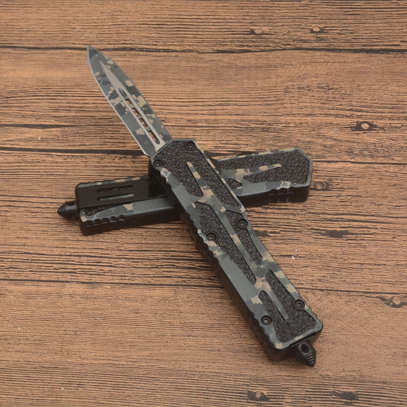 Microtech Scarab 3D Knives OTF AUTO Knife 3.54" 440C Serrated Blade ...