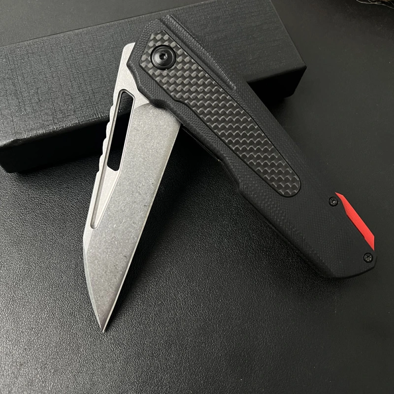 Sigil Assisted Open Knife Folding Blade 3.94" D2 Satin Plain Blade, G10 ...