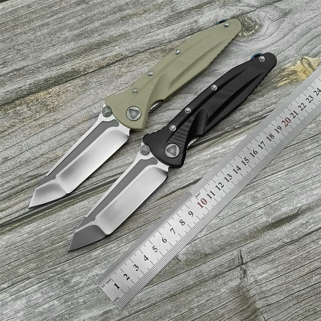 Microtech Delta Force Knife 3.86" D2 Folding Blade, G10 Handles