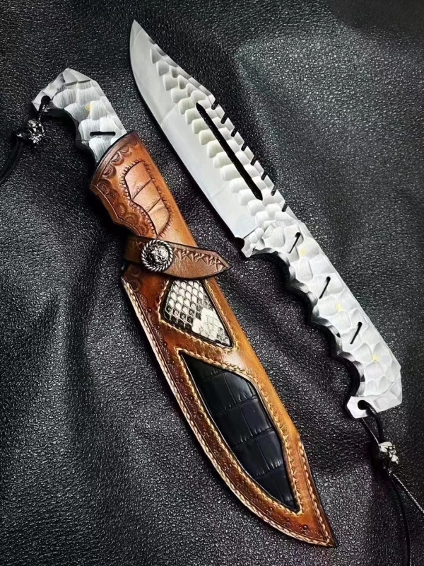 Ice Soul Tank Knife Fixed Blade