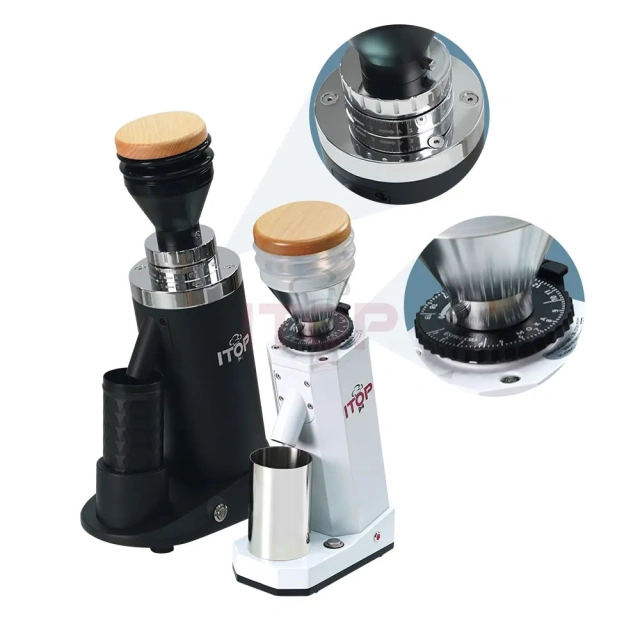 itop40 plus New Style 250W Coffee Grinder 64 mm Digital Classic Bean Coffee Grinder