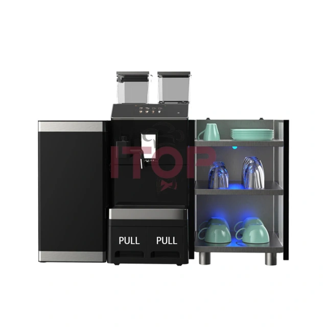 IT-FACM-1013 19 Bar Professional Bean To Cup Automatic Espresso Coffee ...