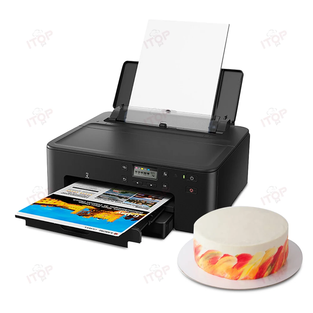 IT-EPP Cake Flatbed Printing Machine Edible Rice Paper Printer for Food