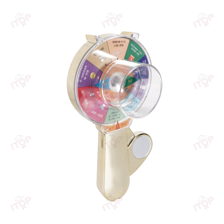 12cm Plastic Cocktail Spinner Multi Color (Rose Gold/Chili Red) Rotary ...