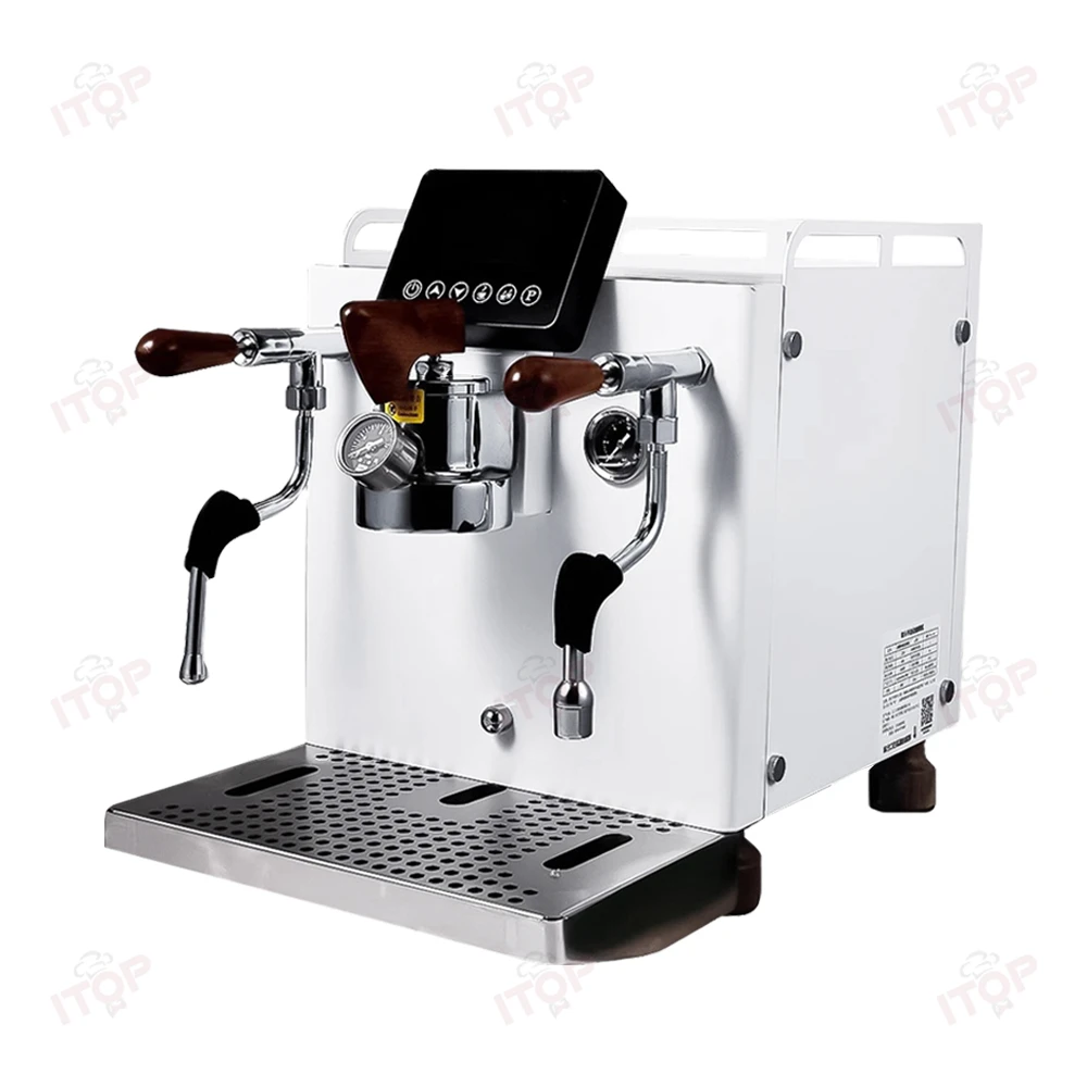 Commercial Espresso Machine 9 Bar Rotary Pump E61 Brewing Head Coffee ...