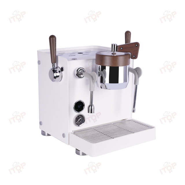 Professional Italian Semi-automatic Espresso Coffee Maker Expresso Brewer Home and Commercial ...