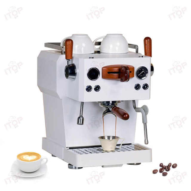 Best High-pressure Extraction Small Office Espresso Milk Frothing Coffee Machine for Outdoor Use