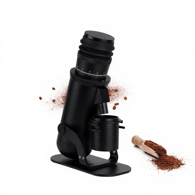 High Speed Coffee Bean Grinder 48mm Conical Wheel Burr Electric Coffee ...