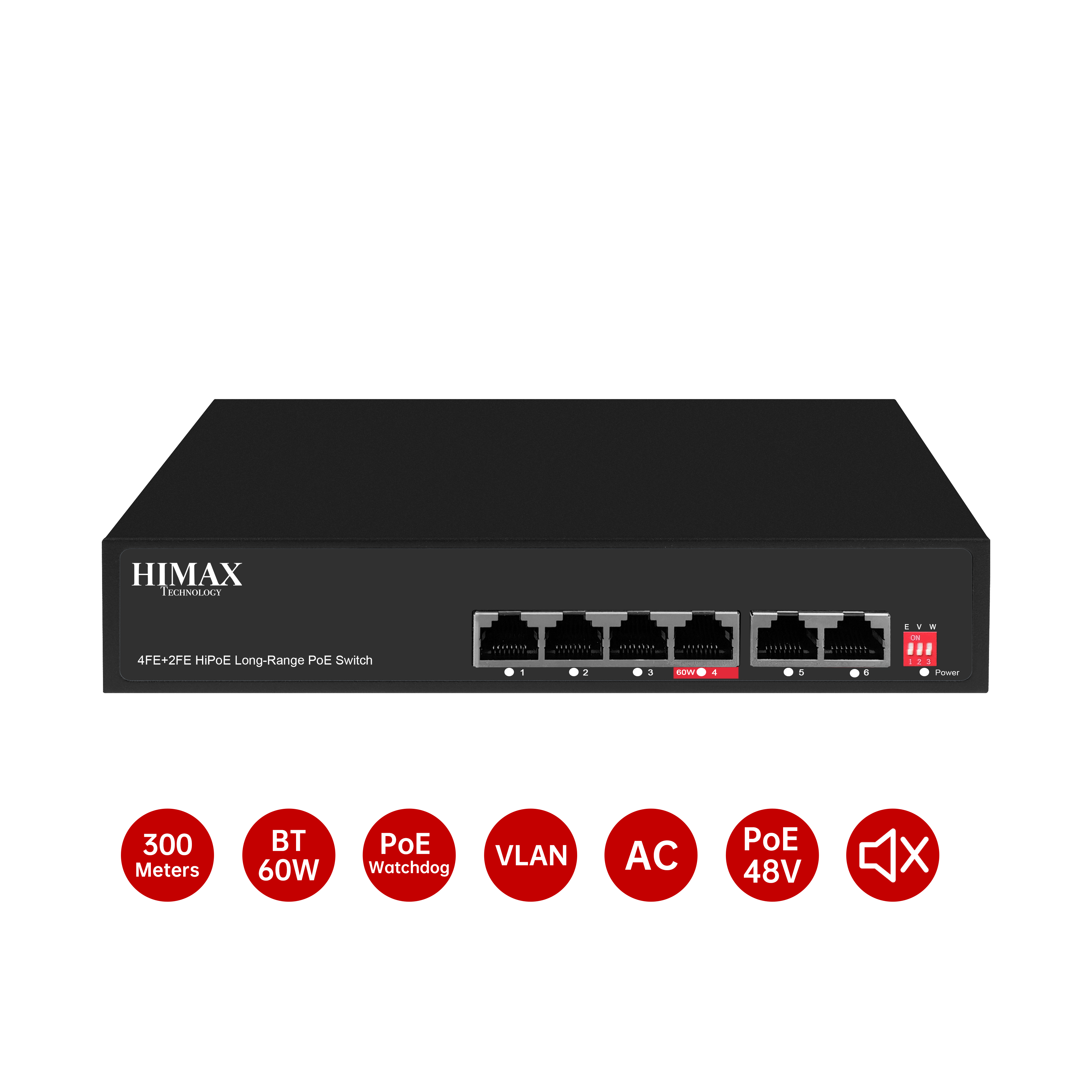 Himax Technology Limited, PS1402E Himax Long Range PoE Switch