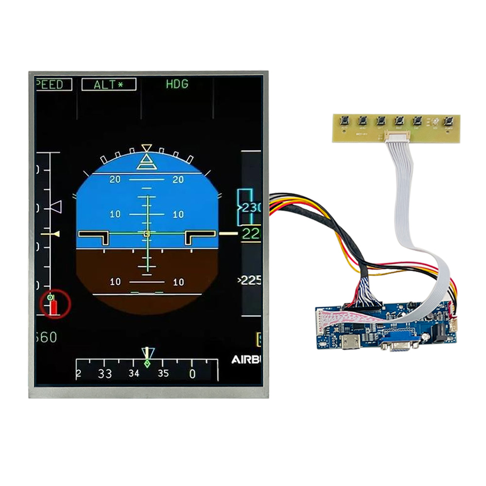 12 inch 1200x1600 40PIN LVDS LCD Module