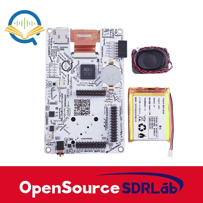 OpenSourceSDRLab Portapack H4M Spectrum Analyzer and Transparent Shell ...