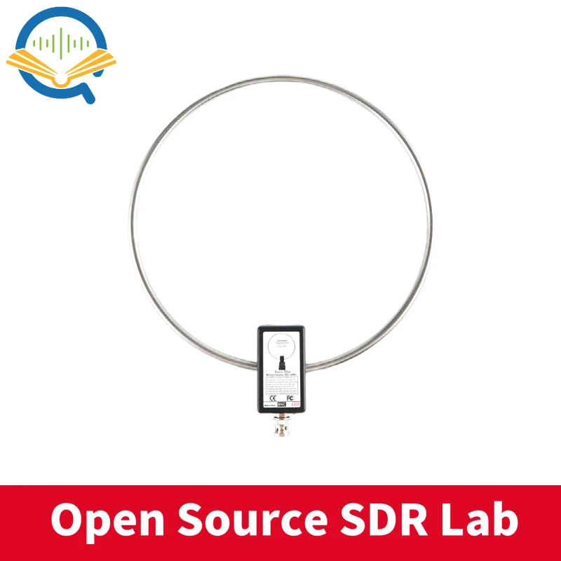 GA-800 GA800 Active Loop Antenna 10KHz-159MHz HF Short Wave Small Loop ...