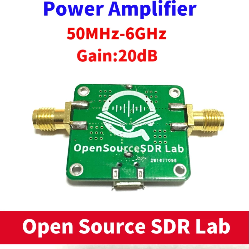 OpenSourceSDRLab 50M-6GHz Power Amplifier - Best Audio Amplifier for RF ...
