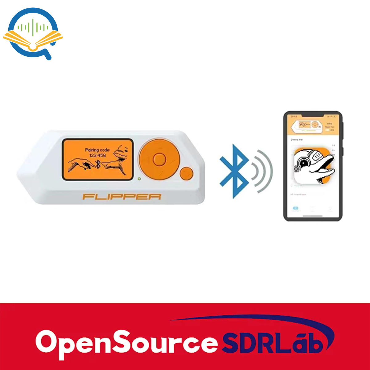 OpenSourceSDRLab Flipper Zero Multi-tool Device for Geeks