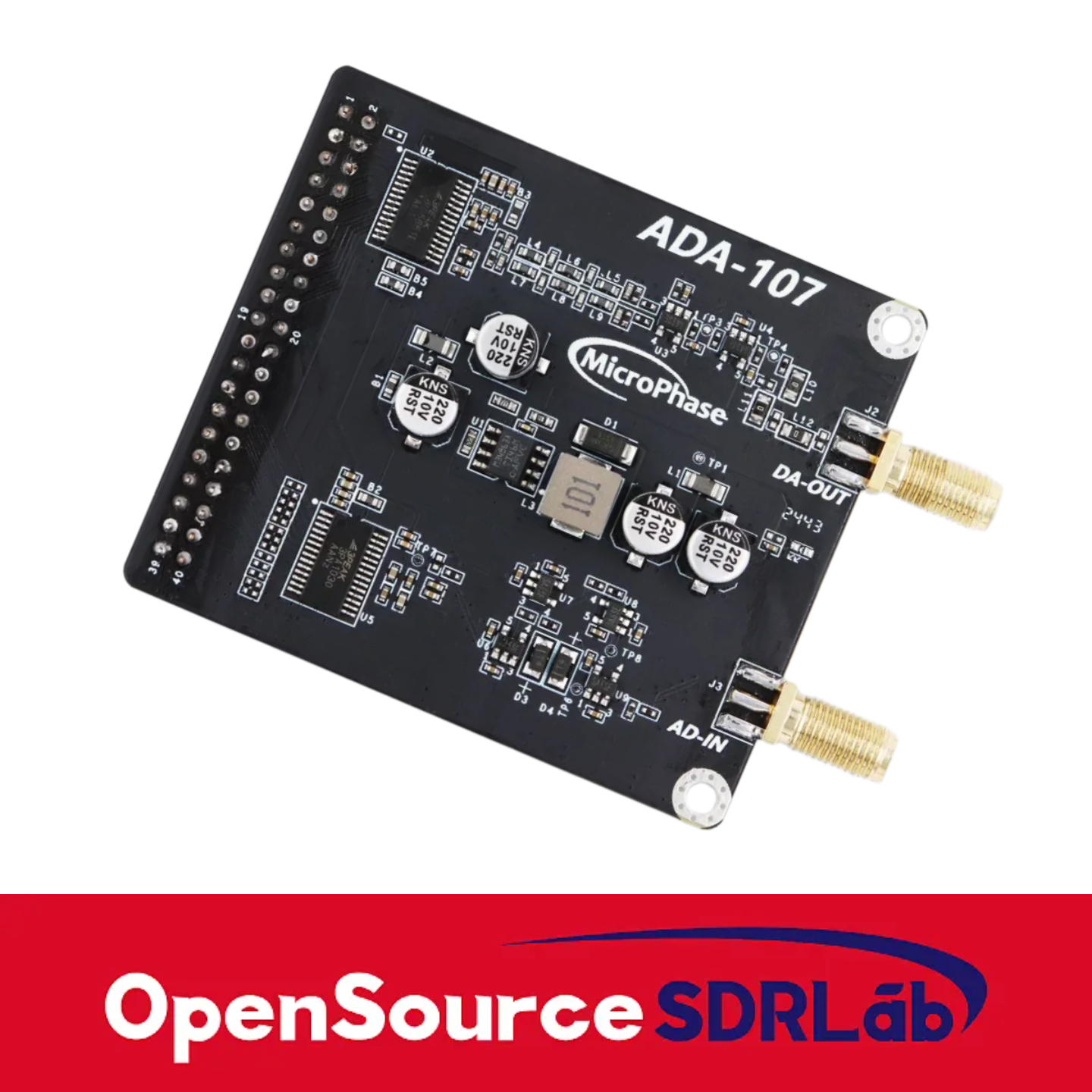 FPGA development board with high-speed AD DA module ADA107