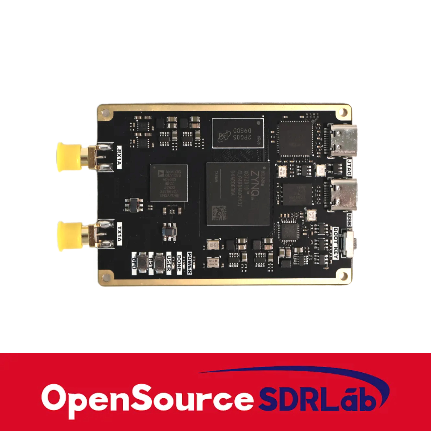 7010 AD9363 SDR Mini Development Board Support for FLASH and JTAG Boot Modes