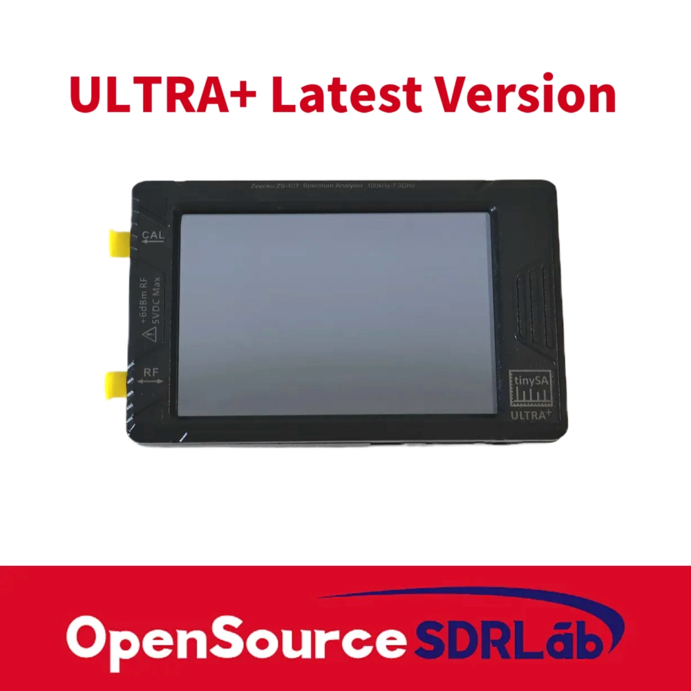 TinySA ULTRA+ Tiny Spectrum Analyzer Ultra Plus New Version ZS407 100K ...
