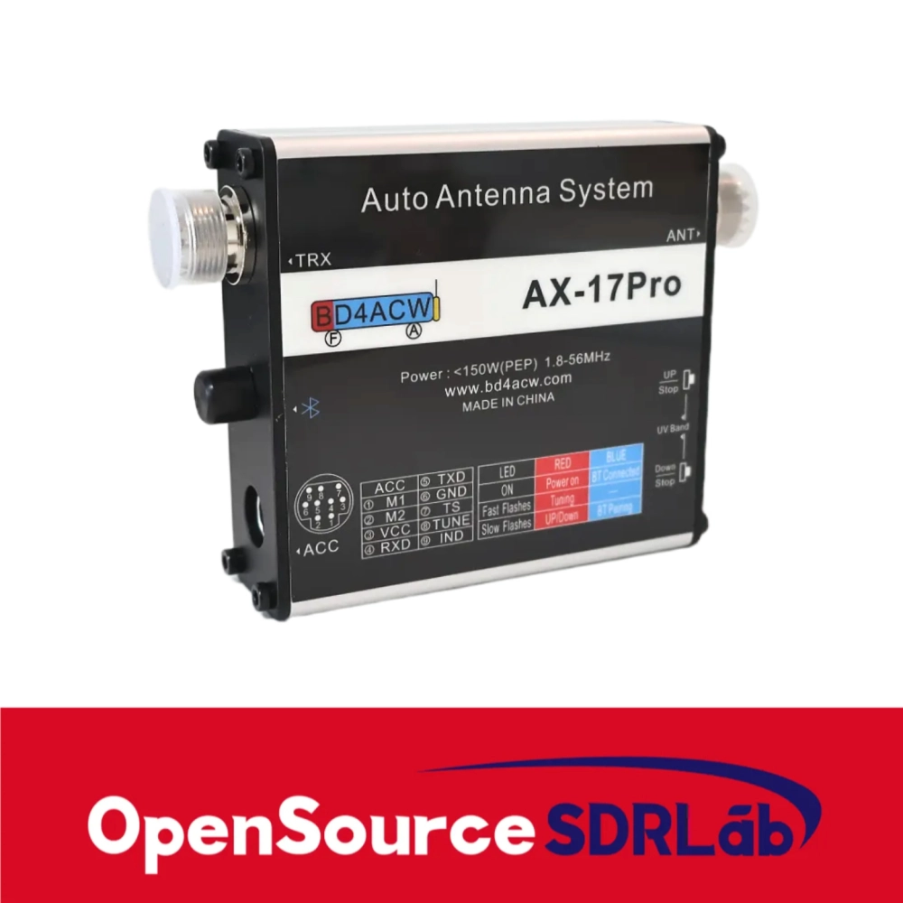 OpenSourceSDRLab AX-17 Pro Short Wave Antenna Automatic Controller ATAS ...