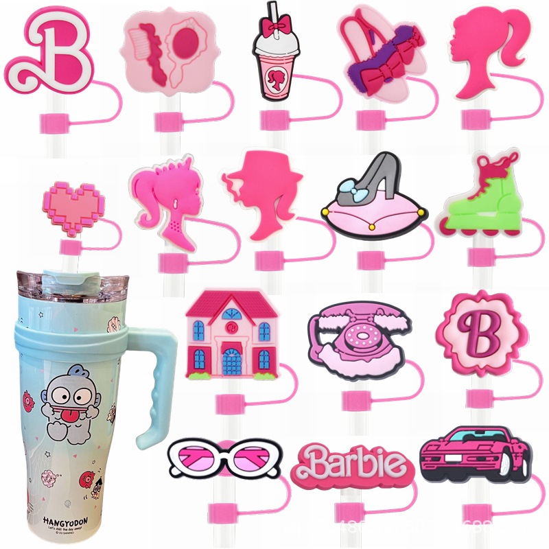 Wholesale 10mm Popular straw toppers 80 styles