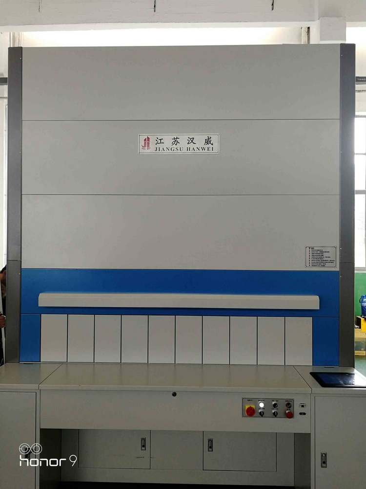 Vertical carousel rack system equipment for warehouse