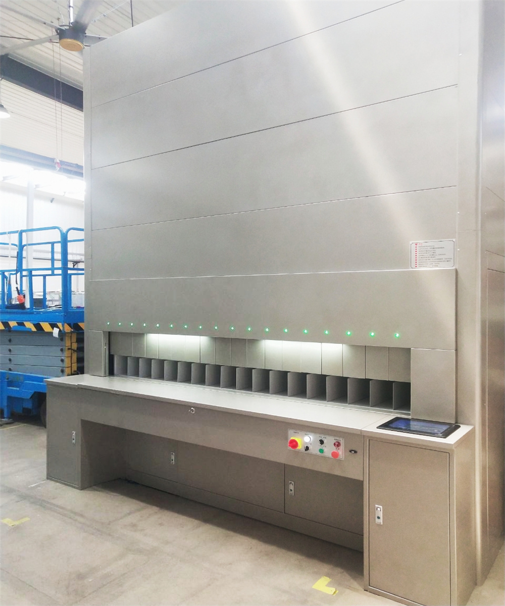 Vertical Office Carousel Automated Storage and Retrieval System