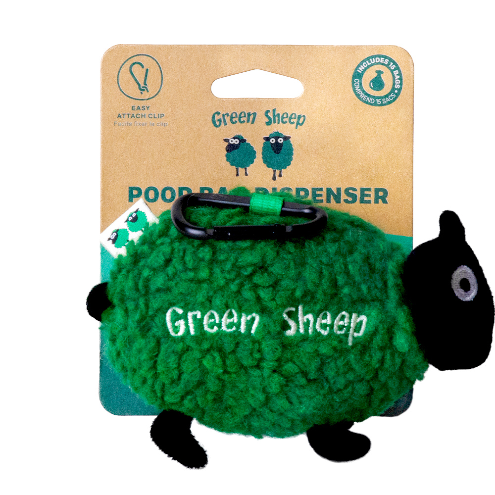 Plush Green Sheep Dispenser