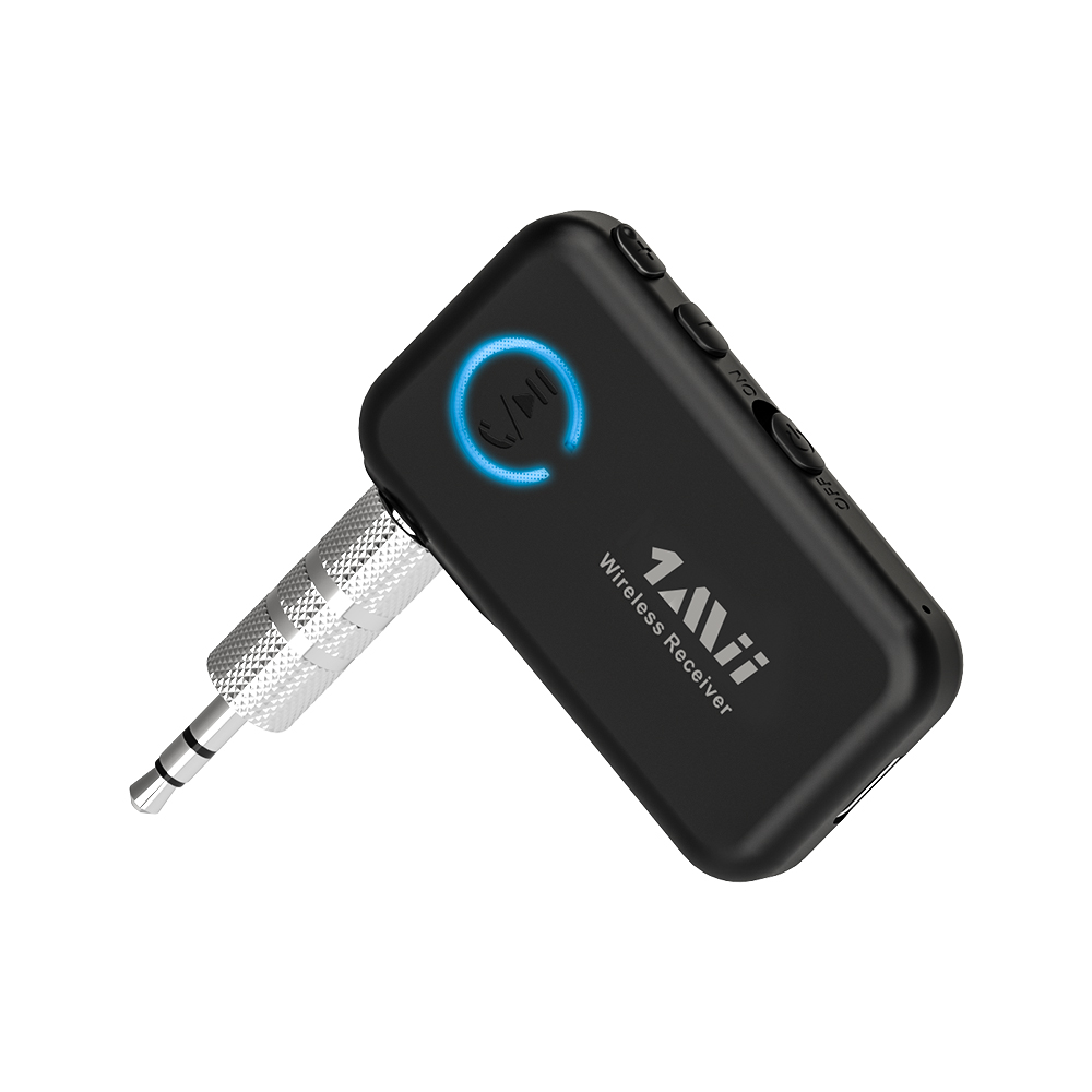 Hands-free Calling Mini In-car Bluetooth 5.0 Audio Adapter Stereo ...