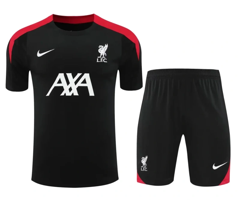 24-25 Liverpool Training Wear Black Suit Shirt