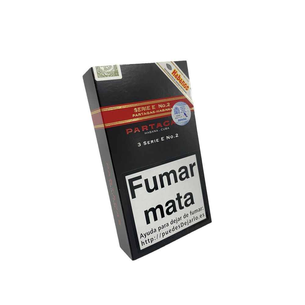 PARTAGAS SERIE E No.2 3s TUBOS 帕特加斯 E2号 纸盒铝管 3支/盒