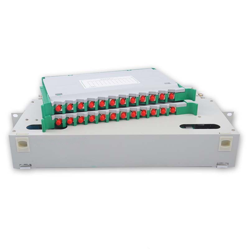 24 FC ODF FDU, With Adapters, Pigtails and Installation Accessories