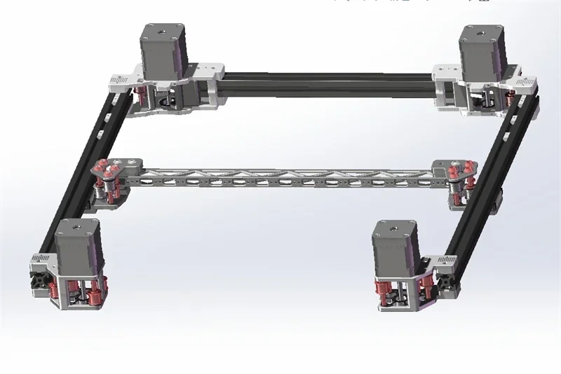 Funssor CNC All Metal Refined Voron2.4 Trident 3D printer 9mm belt 4AWD ...