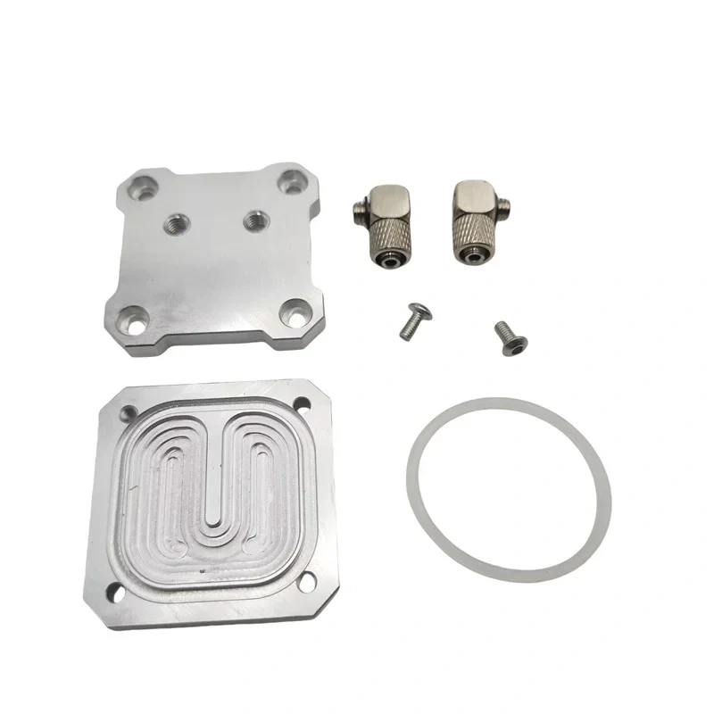 Funssor Nema17 stepper motor aluminum CNC Water liquid cooling Plate ...