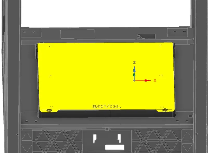 Sovol SV08 3D printer S08 HotBed 10mm Riser heated bed upgrade kit 120 ...