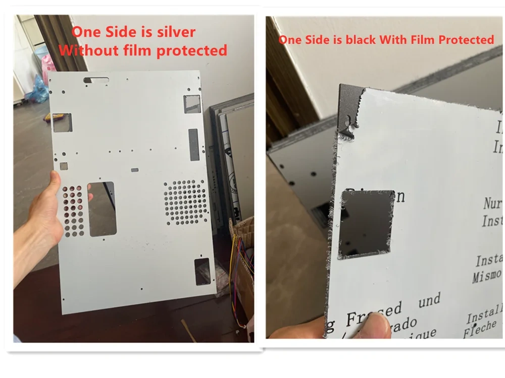 Bambu Lab P1P 3D printer PC enclosure Box set PC and Aluminum composite ...