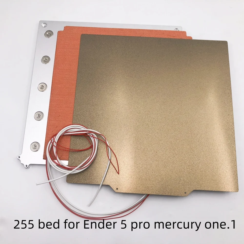 Funssor 255MM Mic6 Bed with high temperature magnets for Ender 5 pro ...