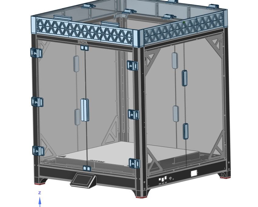 Sovol SV08 MAX Full Enclosure kit 4MM thickness Design By Nadir