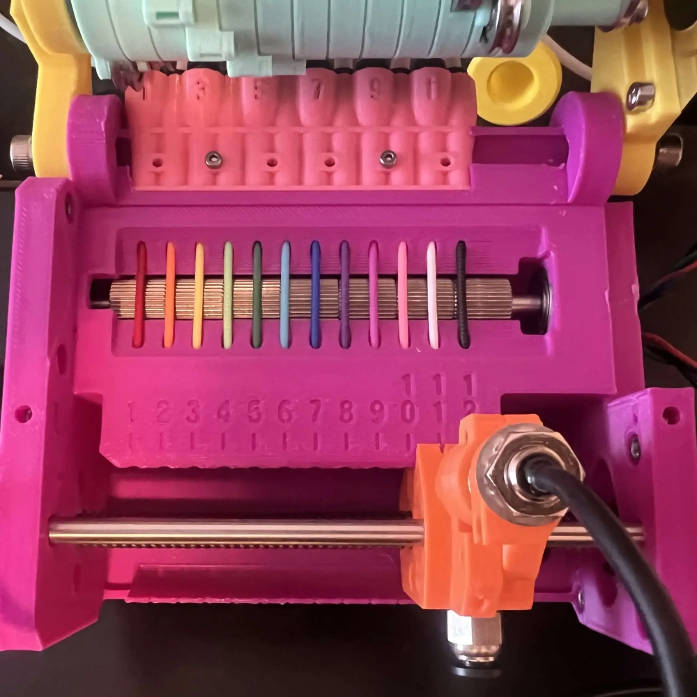 Prusa I3 MK3S+ MK4 MK4S Core One MMU3 12X Filaments Multi Colors Feeder ...