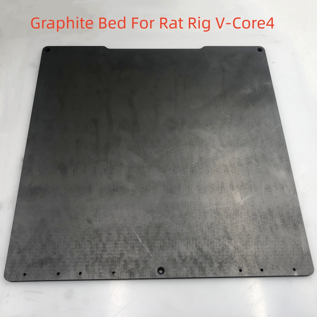 Funssor 8MM Thickness Graphite Bed For Rat Rig V-Core4 300MM/400MM ...