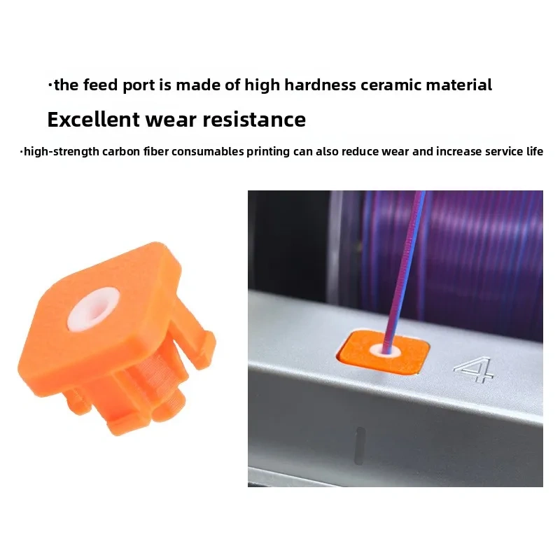 4PCS/lot Anycubic S1C/Kobra 3 Combo Ceramic Feed Protector ACE Pro ...